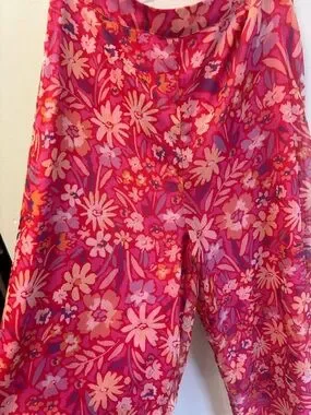 Lulus | Pants & Jumpsuits | Lulus Flower Fun Flowy Pants | Poshmark